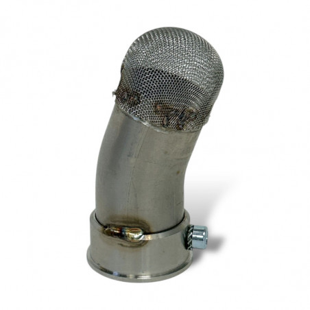Noise reducer with grille (dB Killer) for OV4 aluminum/carbon exhaust ...